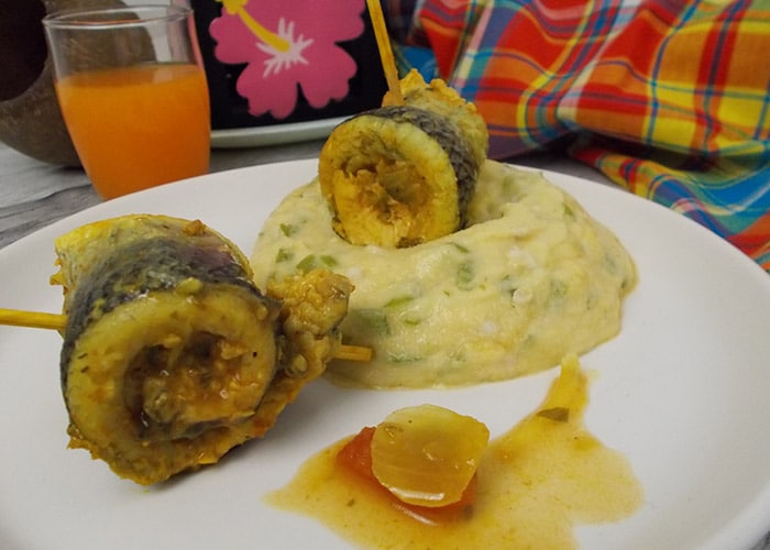 Coucou & flying fish -plat national : Barbade - Saveurs K