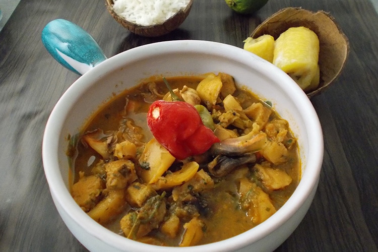 Fricassée de lambis - Saveur Caraïbes