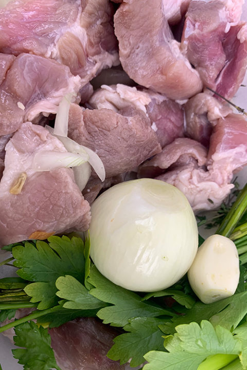 Paté salé antillais - Saveurs K